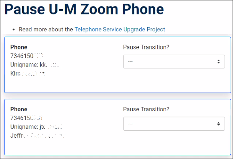 Pause Zoom Phone | ITS Documentation